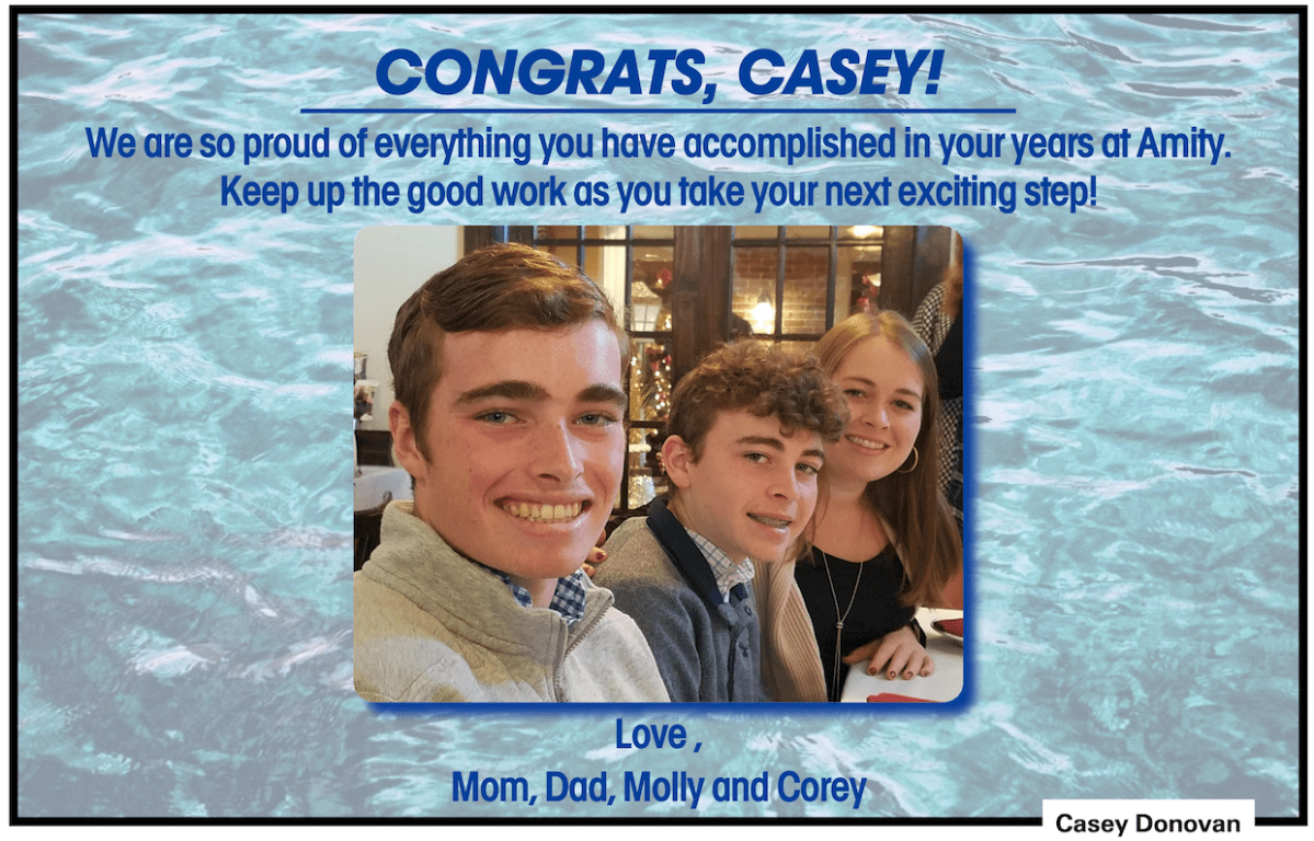 Grad Ad Samples | Embers - The Amity Yearbook