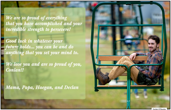 Grad Ad Samples | Embers - The Amity Yearbook