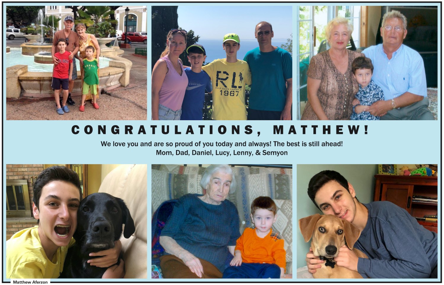 Grad Ad Samples | Embers - The Amity Yearbook