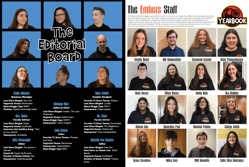About Us | Embers - The Amity Yearbook